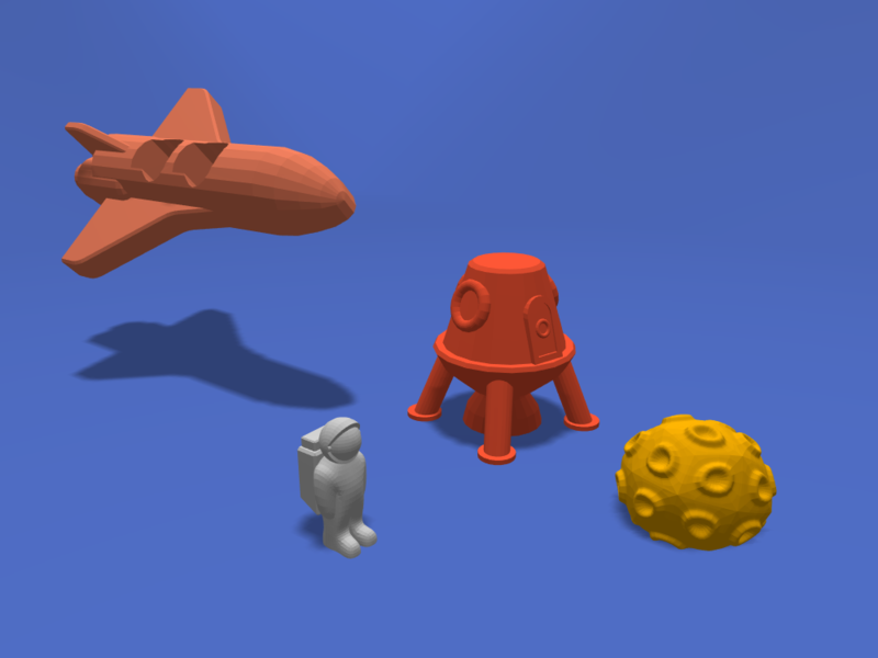 Tiny Space Adventure : Toybox - 3D Print Your Own Toys