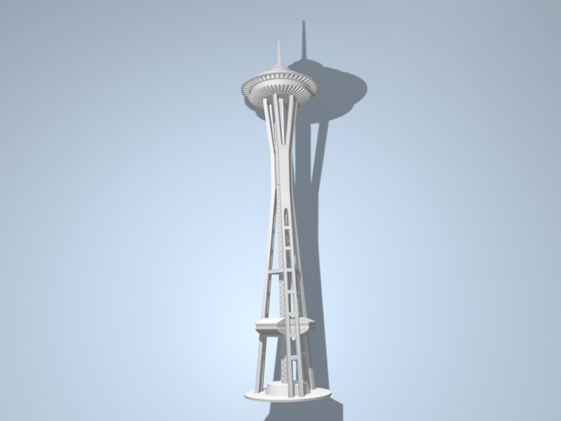 Space Needle : Toybox - 3D Print Your Own Toys