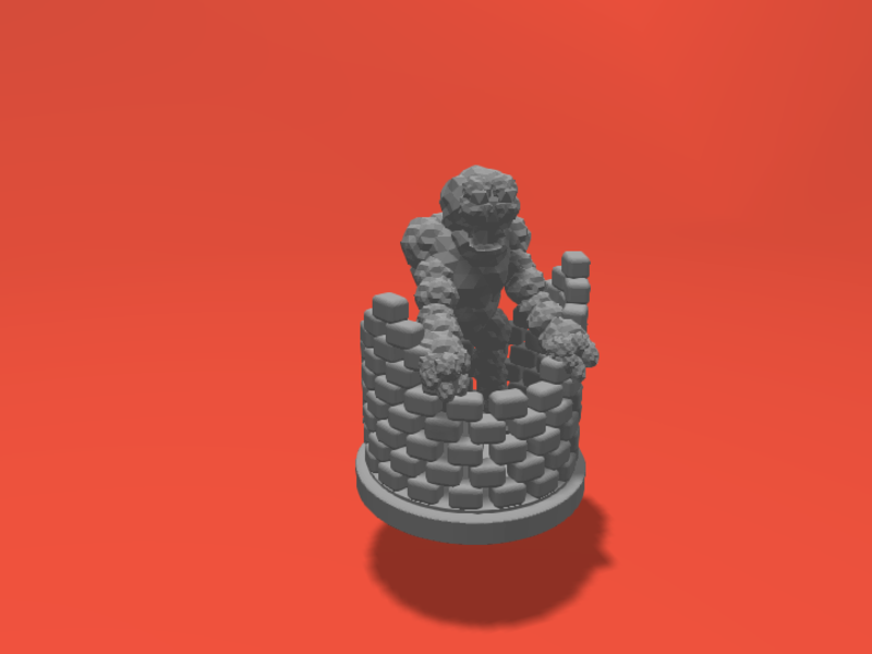 Rock Monster : Toybox - 3D Print Your Own Toys