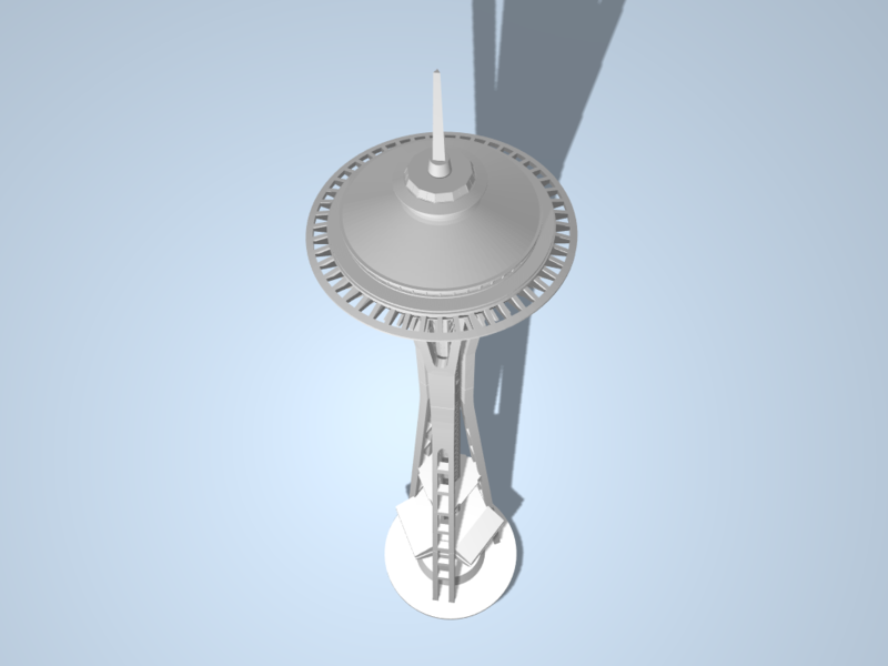 Space Needle : Toybox - 3D Print Your Own Toys
