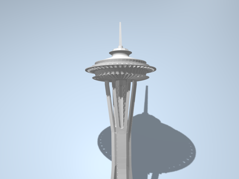 Space Needle : Toybox - 3D Print Your Own Toys