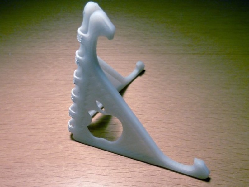 iPod Touch Folded Stand : Toybox - 3D Print Your Own Toys