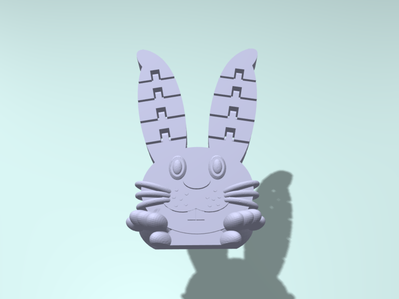 Floppy Bunny : Toybox - 3D Print Your Own Toys