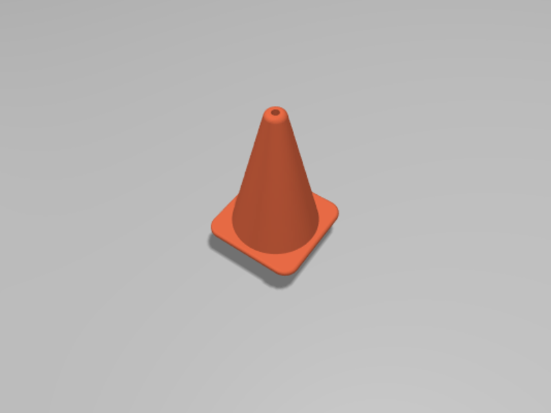 Traffic Cone : Toybox - 3D Print Your Own Toys