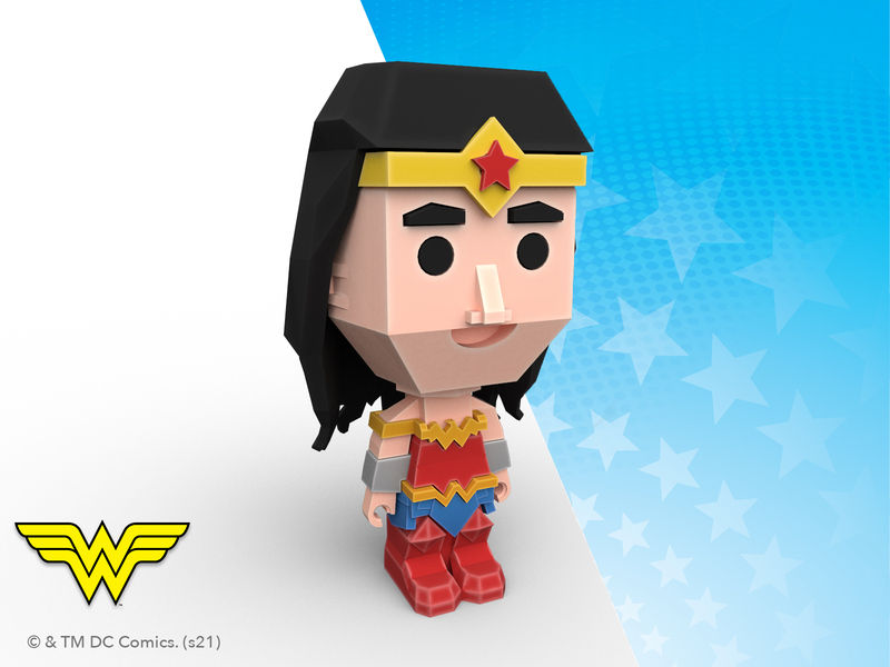 The Flash Block Buddy Mini : Toybox - 3D Print Your Own Toys