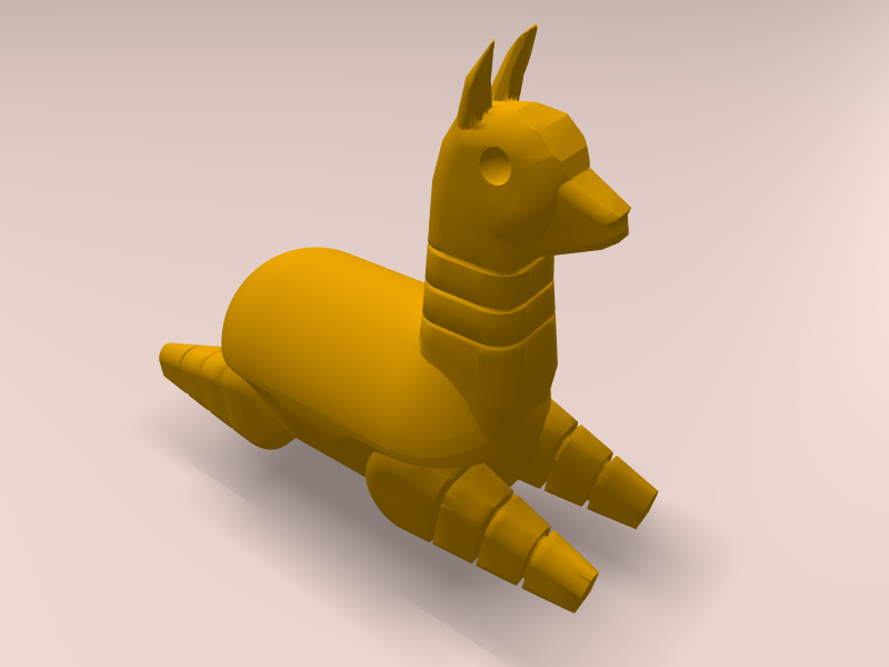 Tika Alpaca : Toybox - 3D Print Your Own Toys