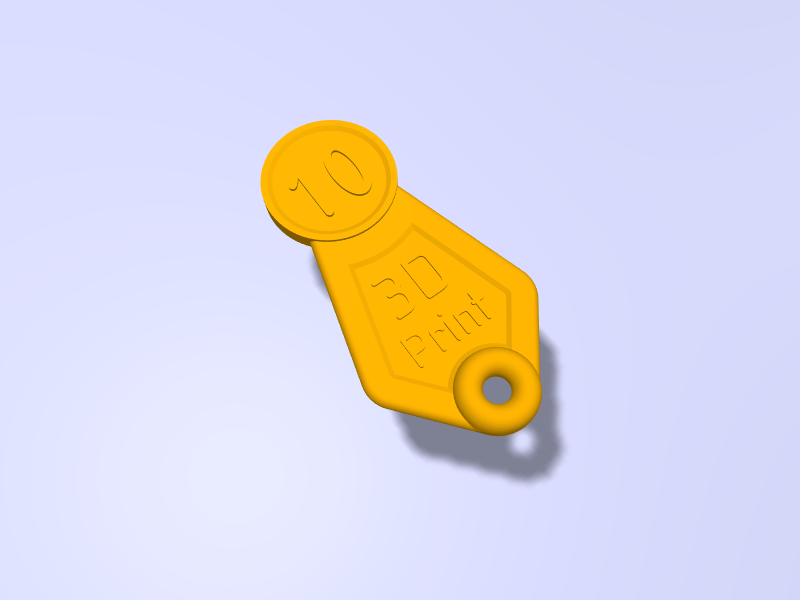 Shopping Cart Token : Toybox - 3D Print Your Own Toys
