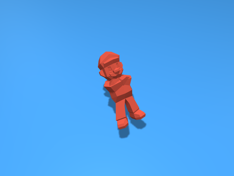 Low Poly Mario : Toybox - 3D Print Your Own Toys
