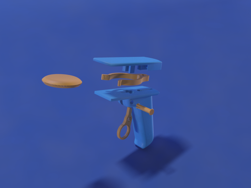 Disk Launcher : Toybox - 3D Print Your Own Toys