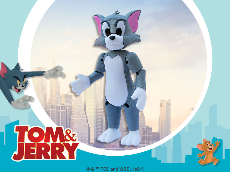Tom & Jerry: Jerry Action Figure : Toybox - 3D Print Your Own Toys