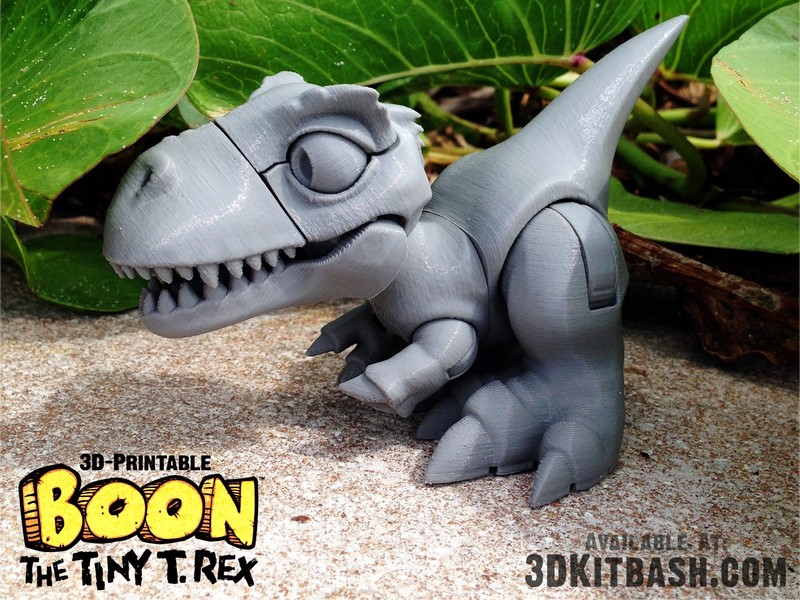 Boon, The Tiny T-Rex : Toybox - 3D Print Your Own Toys
