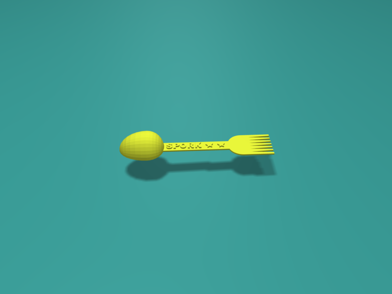 Spork : Toybox - 3D Print Your Own Toys