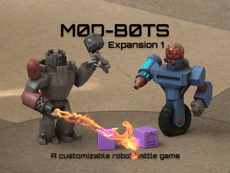 Mod-Bots Expansion 1 : Toybox - 3D Print Your Own Toys
