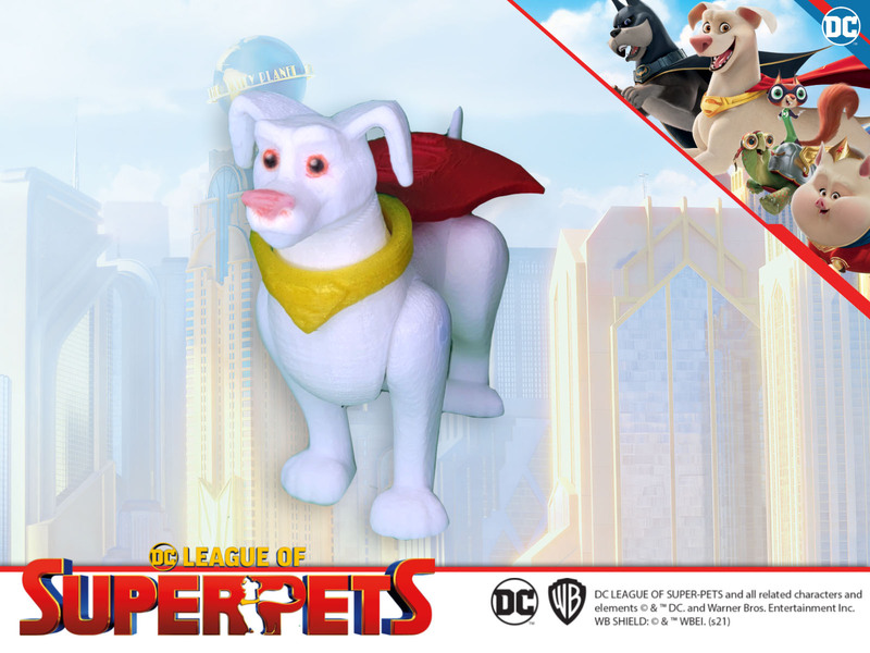 DC Super-Pets Character Pack : Toybox - 3D Print Your Own Toys