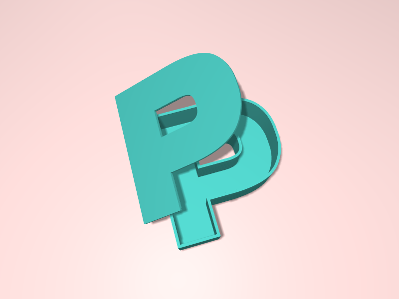 P Letter Box : Toybox - 3D Print Your Own Toys